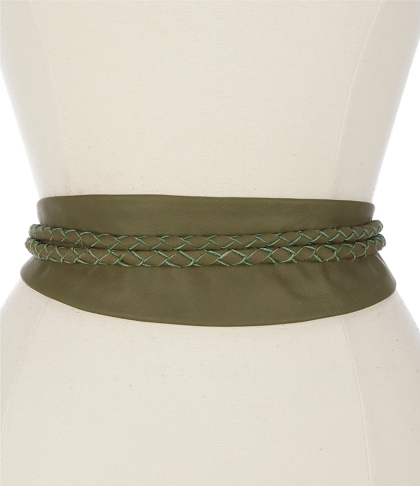 ADA Lucky Leather Wrap Belt | Hamilton Place