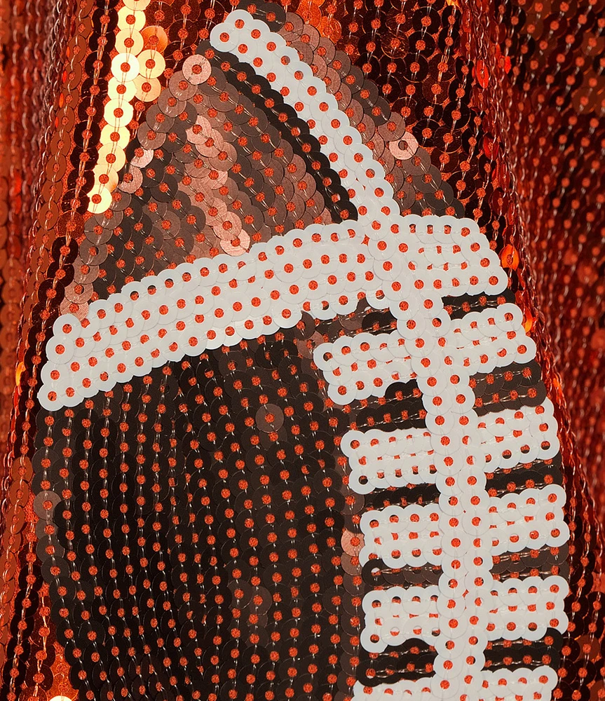 Anna & Ava Sequin Football Poncho | CoolSprings Galleria