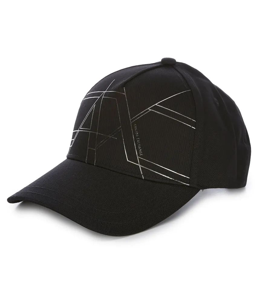 Armani Exchange Shiny Logo Baseball Hat | Hamilton Place