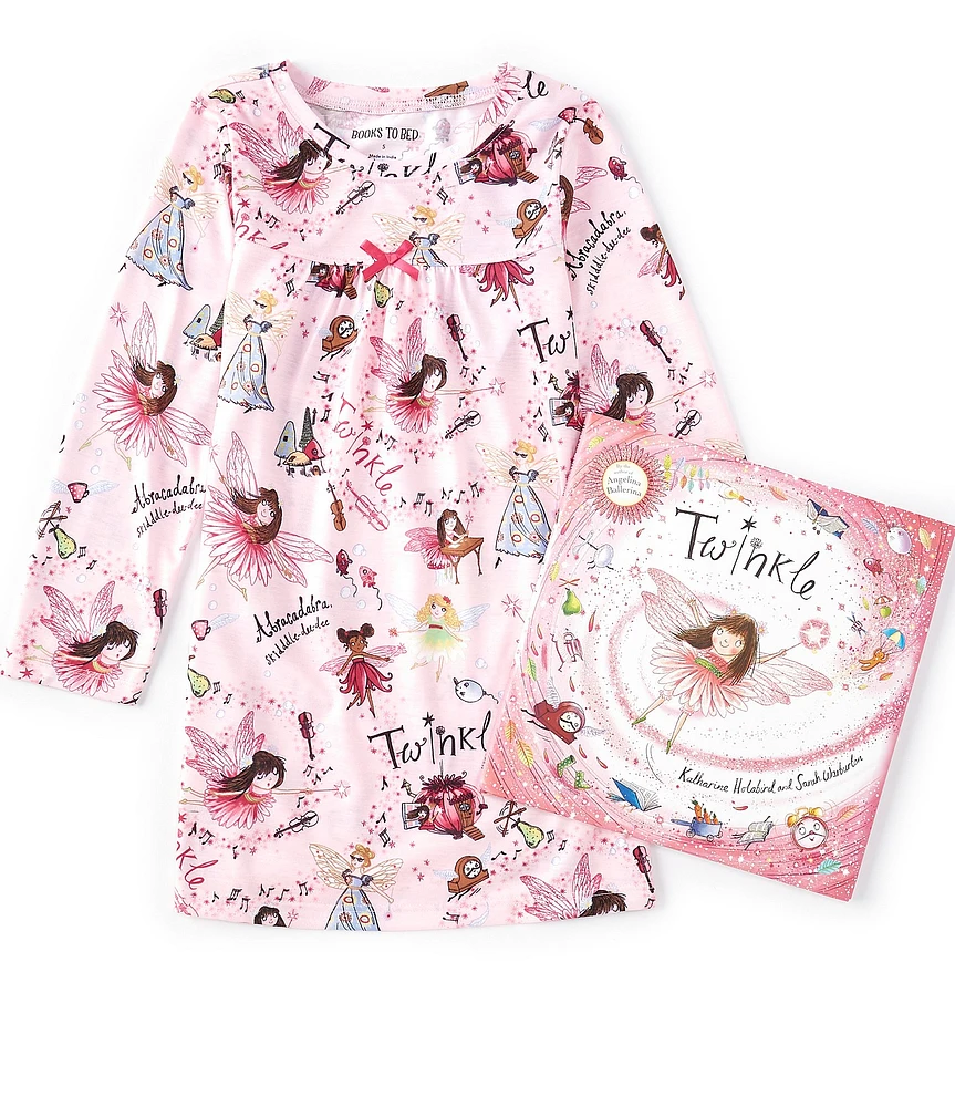Books To Bed Little Girls 2-8 Twinkle Gown & Book Set | CoolSprings ...