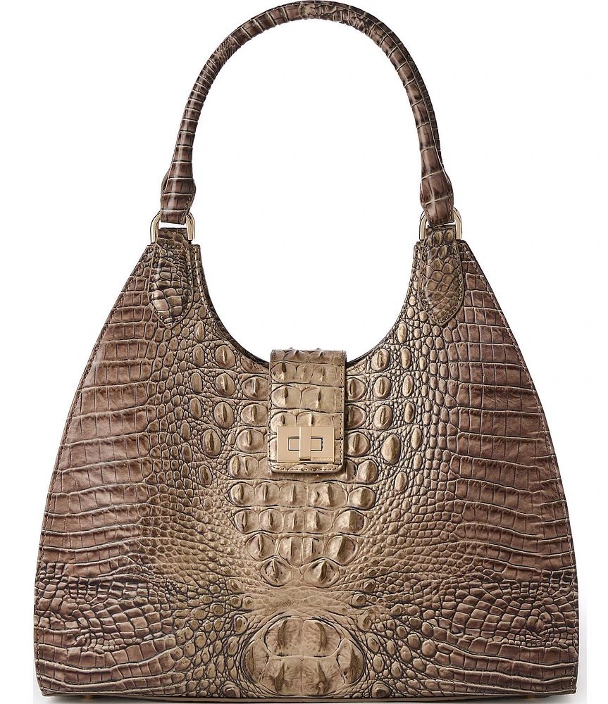 BRAHMIN Melbourne Collection Brindle Adrian Hobo Bag | CoolSprings Galleria