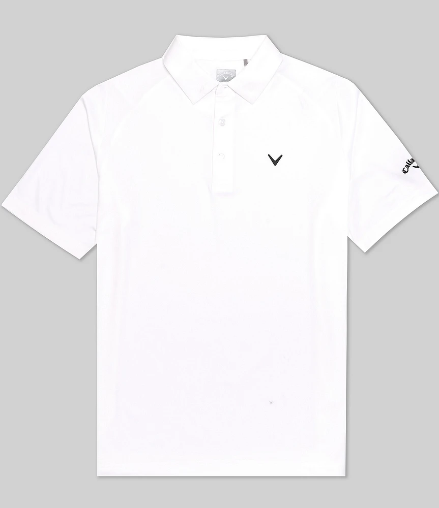 Callaway Knit Short Sleeve Swing Tech™ Solid Polo Shirt | Hamilton Place