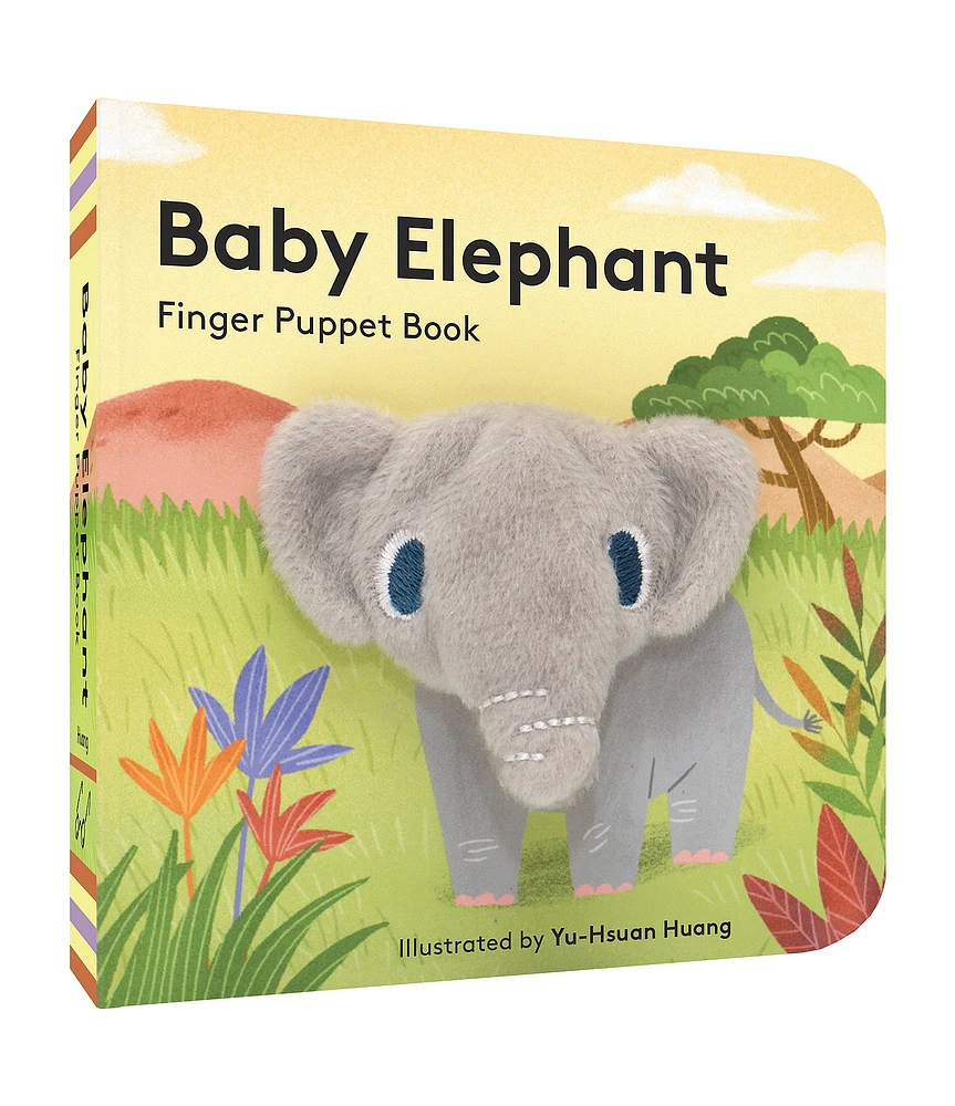 Chronicle Books Baby Elephant Finger Puppet Book | Hamilton Place