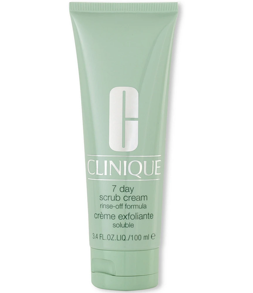 Clinique 7 Day Face Scrub Cream Rinse-Off Formula | Hamilton Place