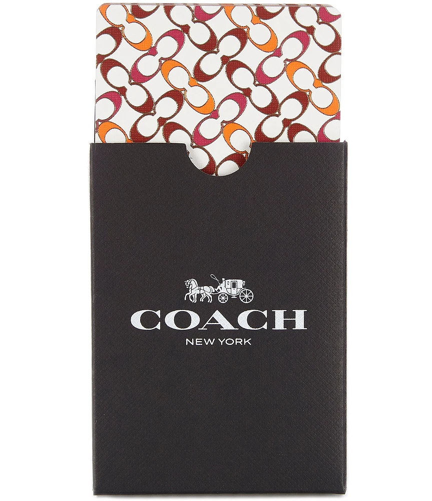 COACH Signature Logo Paper Playing Cards | Hamilton Place
