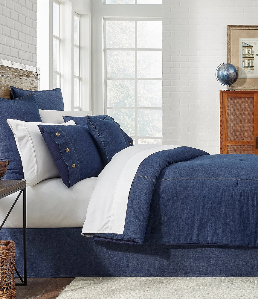 Cremieux Denim Comforter | Hamilton Place
