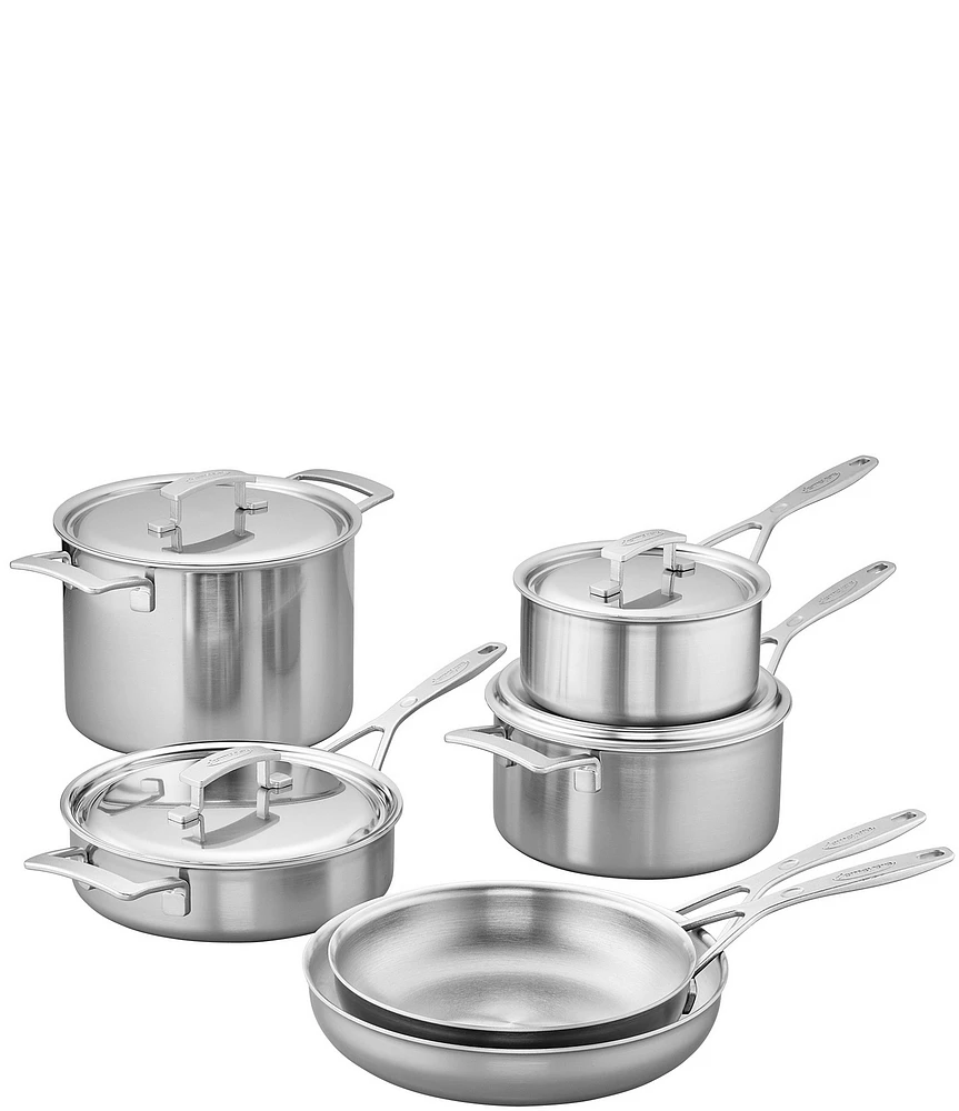 Demeyere Industry 10-Piece Stainless Steel Cookware Set | Hamilton Place