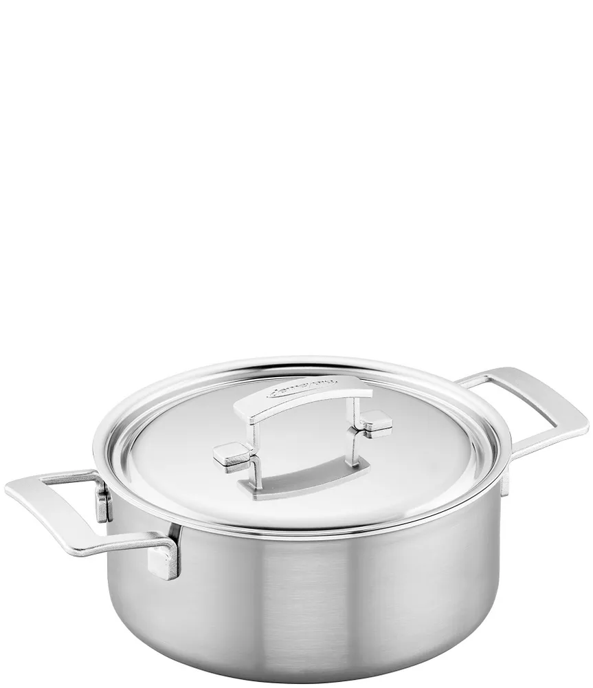Demeyere Industry 5.5 QT Stainless Steel Dutch Oven | Hamilton Place