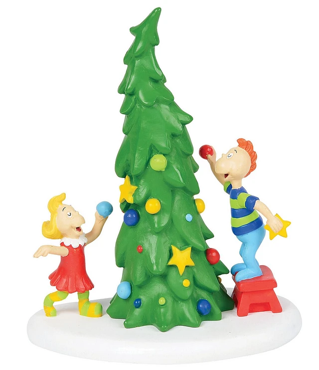 Department 56 Grinch Villages Collection Who-Ville Christmas Tree ...