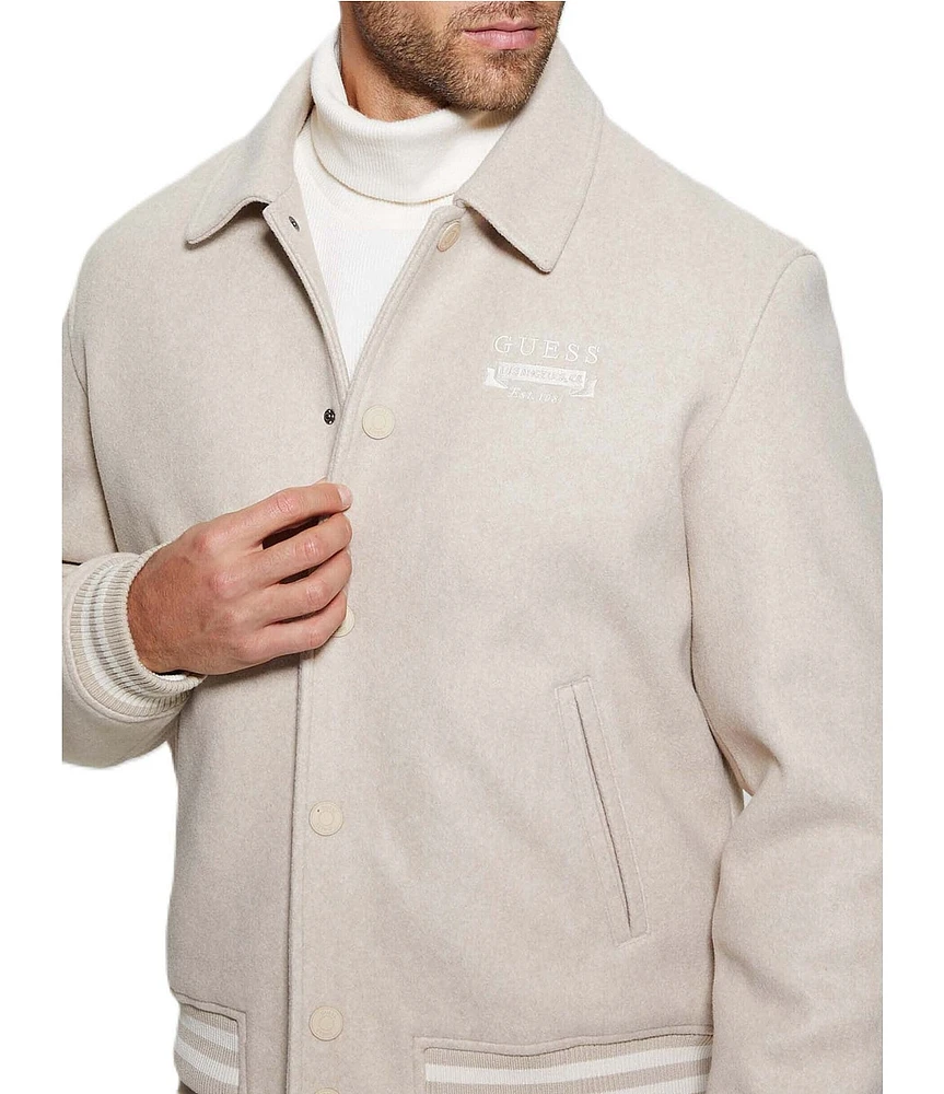 Guess Melton Bomber Jacket | Hamilton Place