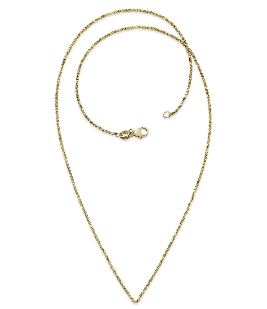 James Avery Fine Spiga 14K Gold Chain | CoolSprings Galleria