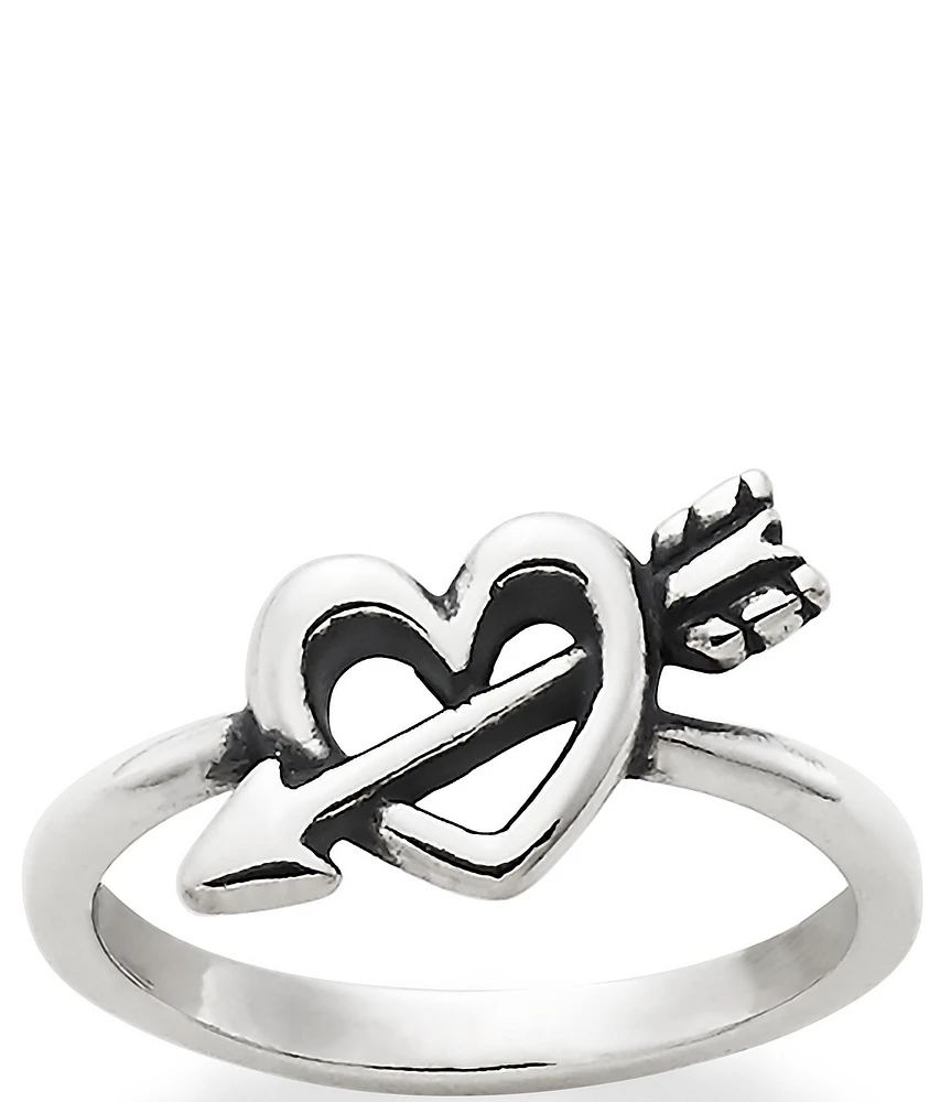 Heart and arrow ring store