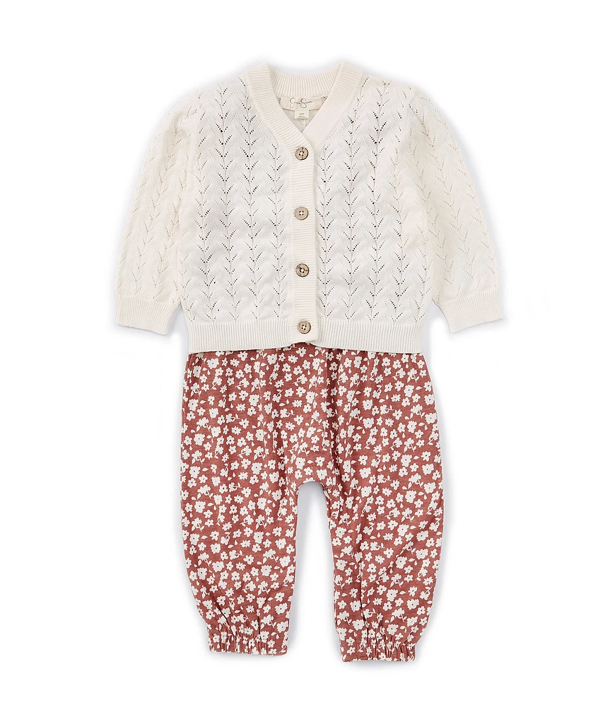 Jessica Simpson Baby Girls 12-24 Months Long-Sleeve Jessica Simpson Baby Girls 12-24 Months Long-Sleeve