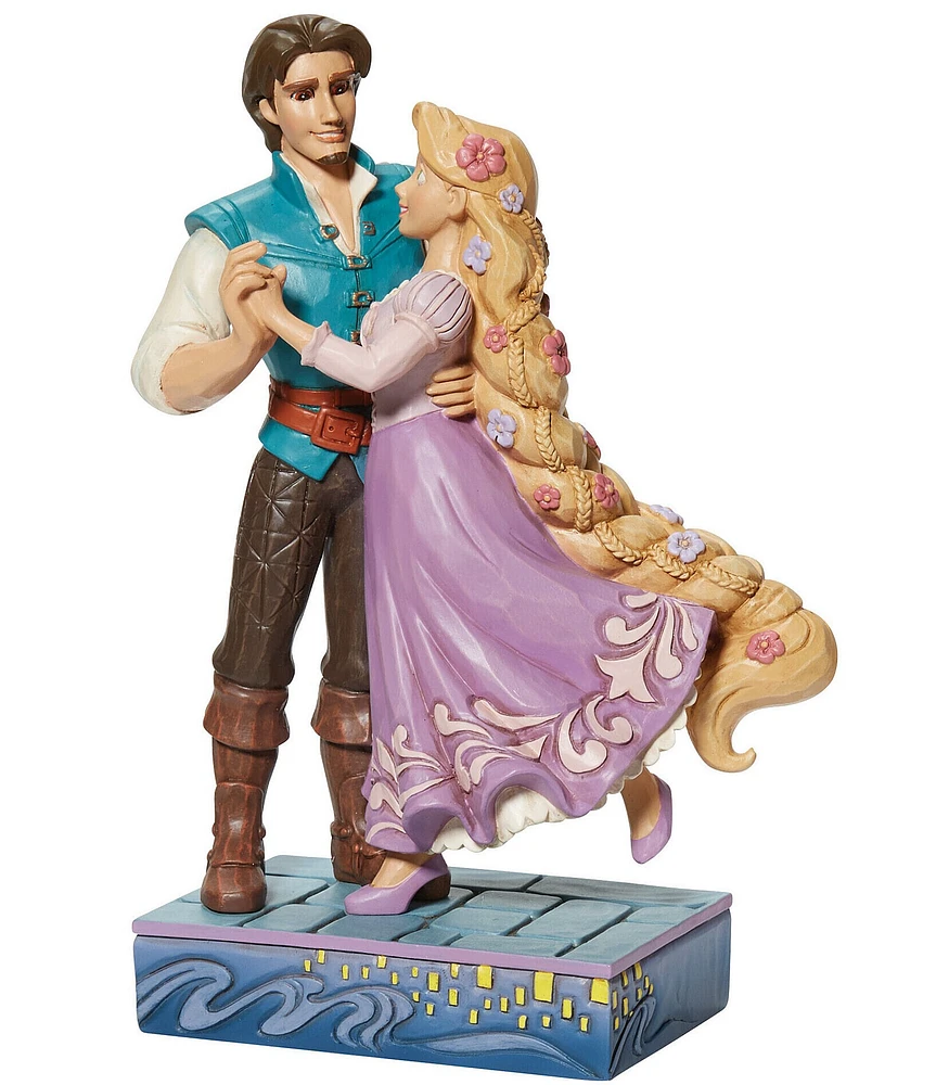 Jim Shore Disney Traditions Rapunzel And Flynn Love Figurine ...