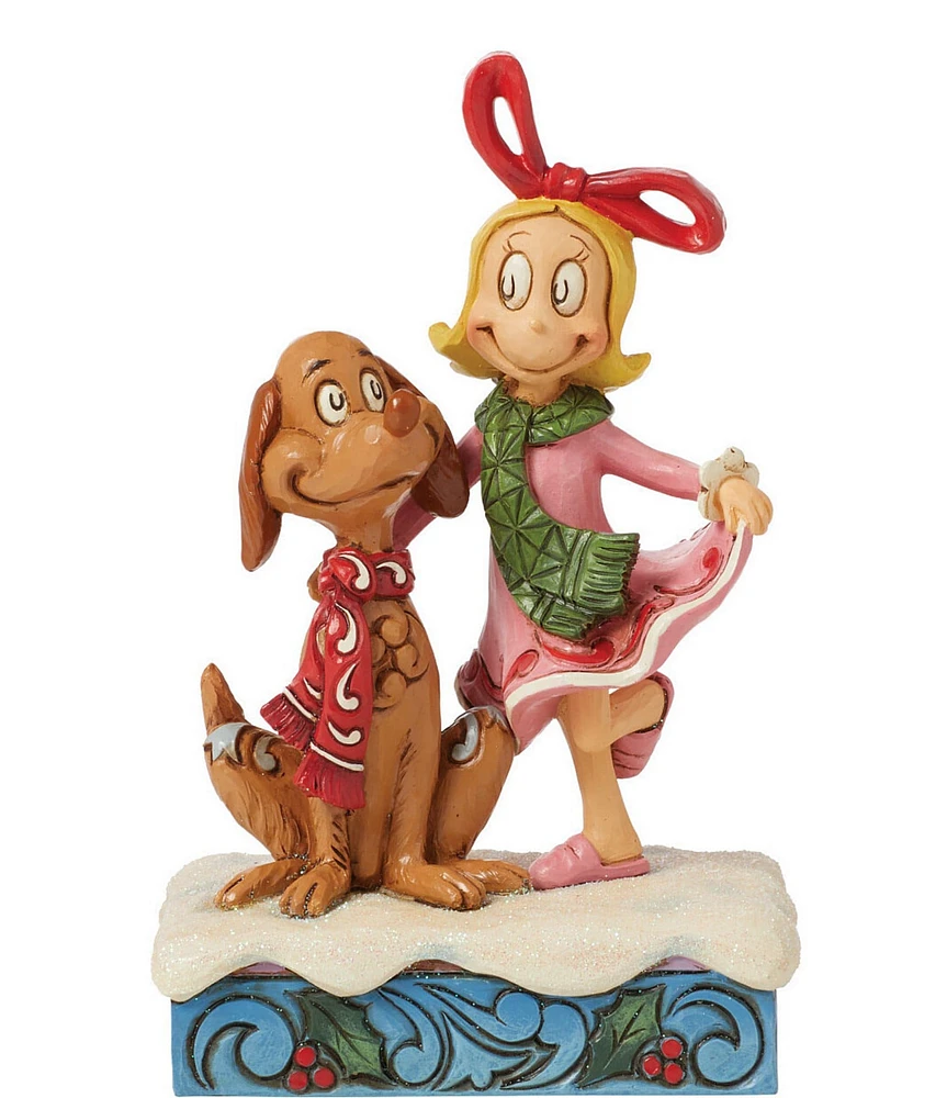 Jim Shore Grinch by Jim Shore Dr. Seuss Cindy Lou And Max Figurine ...