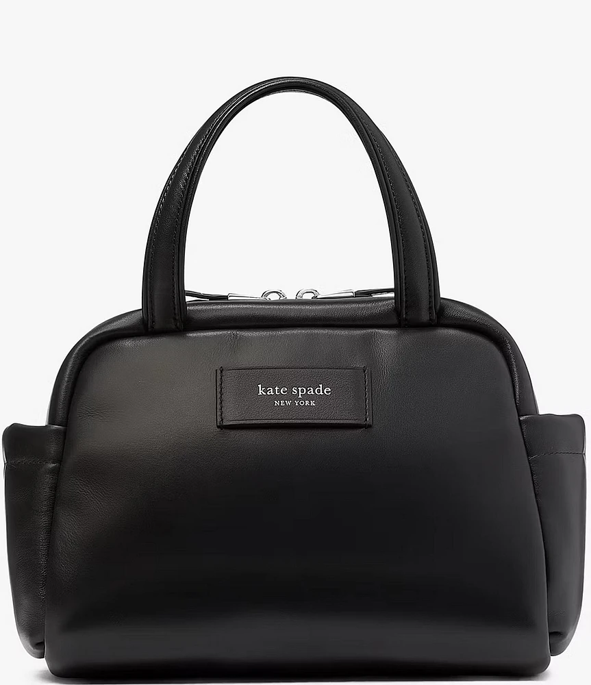 Kate spade new york Puffed Smooth Leather Satchel Bag | Hamilton Place