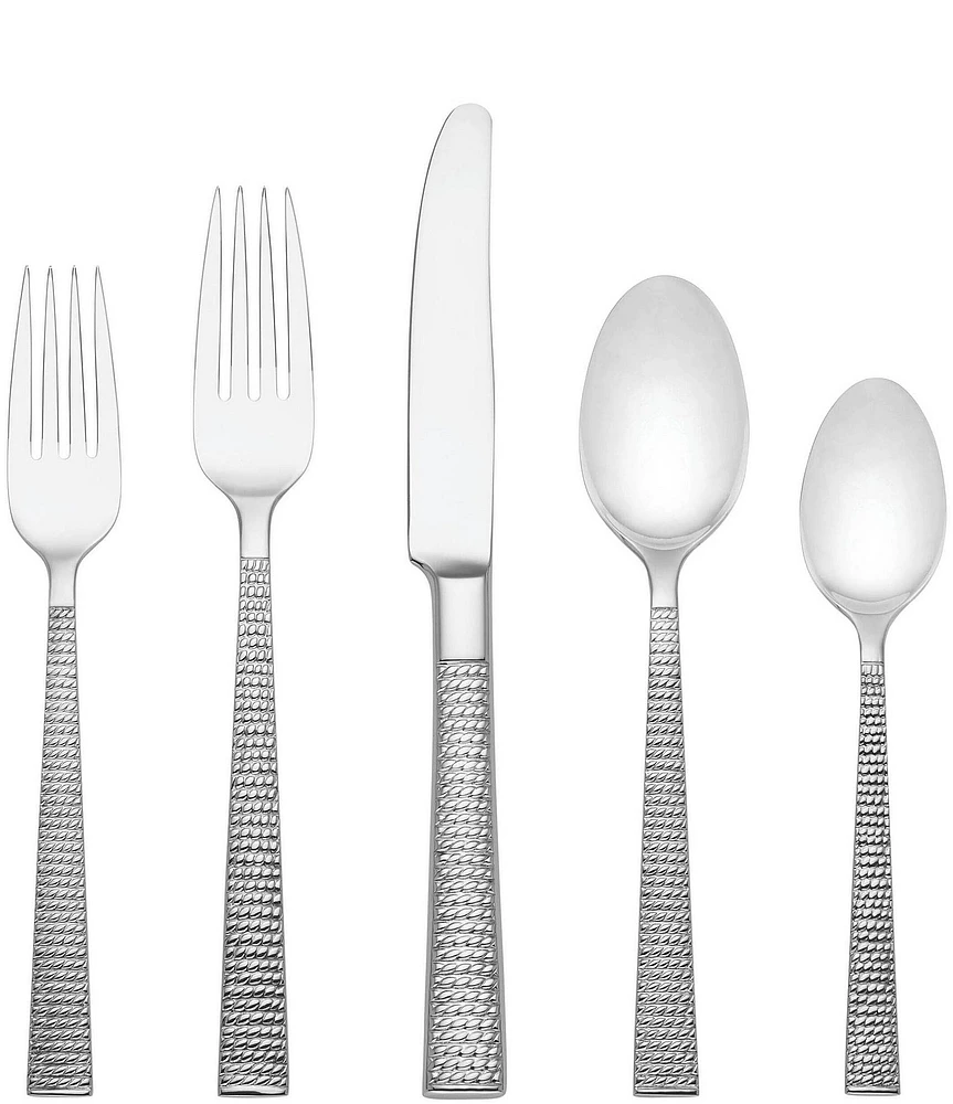 Kate spade new york Wickford 5-Piece Stainless Steel Flatware Set ...