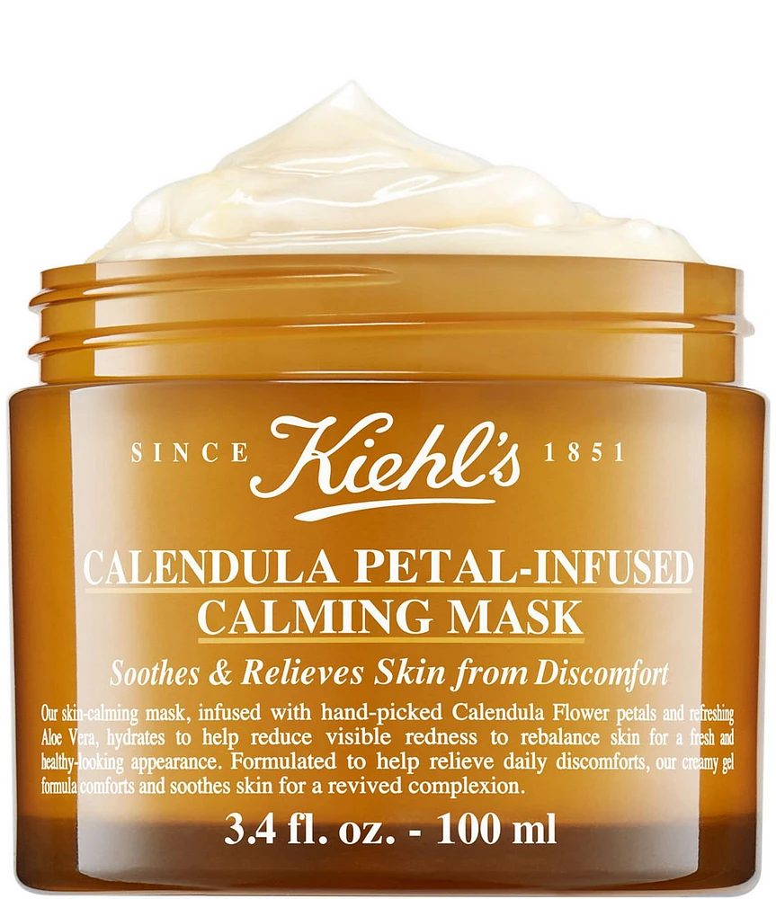 Kiehl's Since 1851 Calendula Petal-Infused Calming Mask with Aloe Vera ...