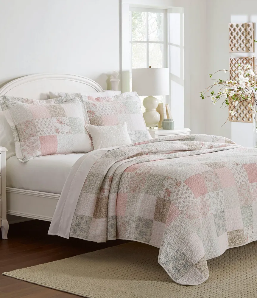 Laura Ashley Celina Patchwork Quilt Mini Set | Hamilton Place