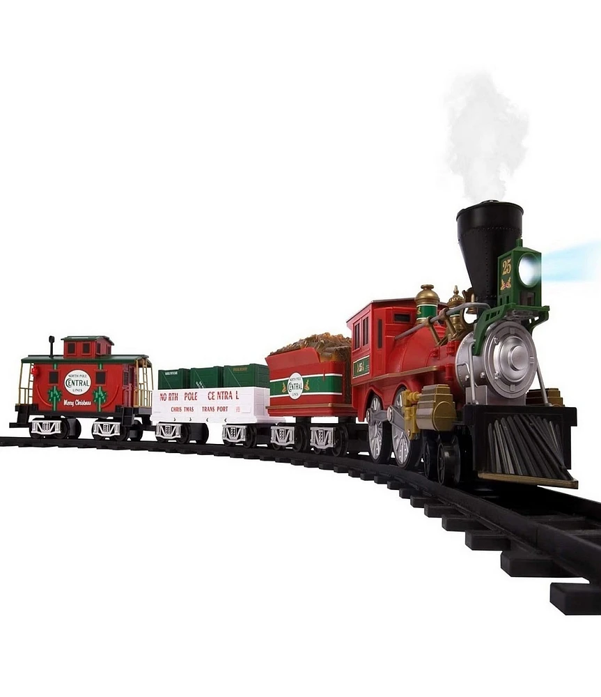 Lionel North Pole Central Battery Operated Ready-To-Play Train Set with ...