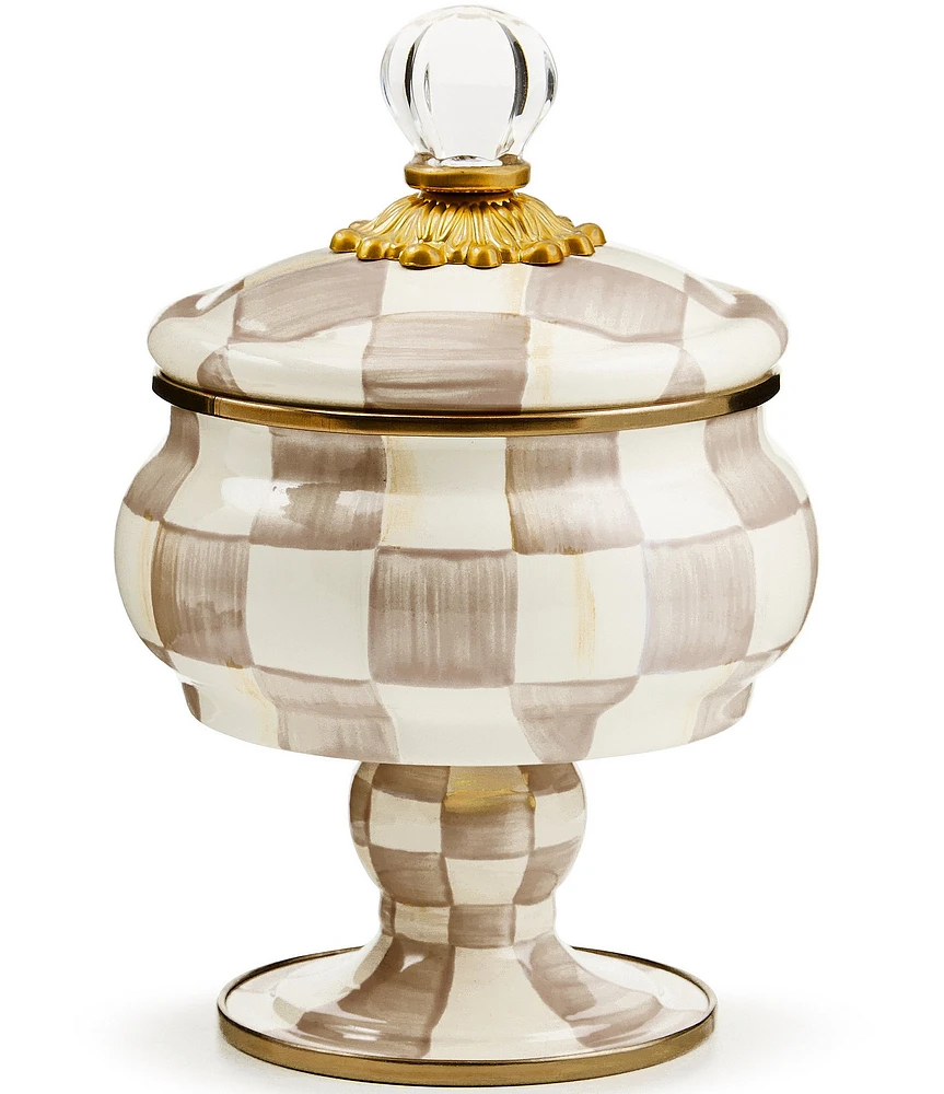 MacKenzie-Childs Check Enamel Curiosity Pot at Hamilton Place in Chattanooga, TN