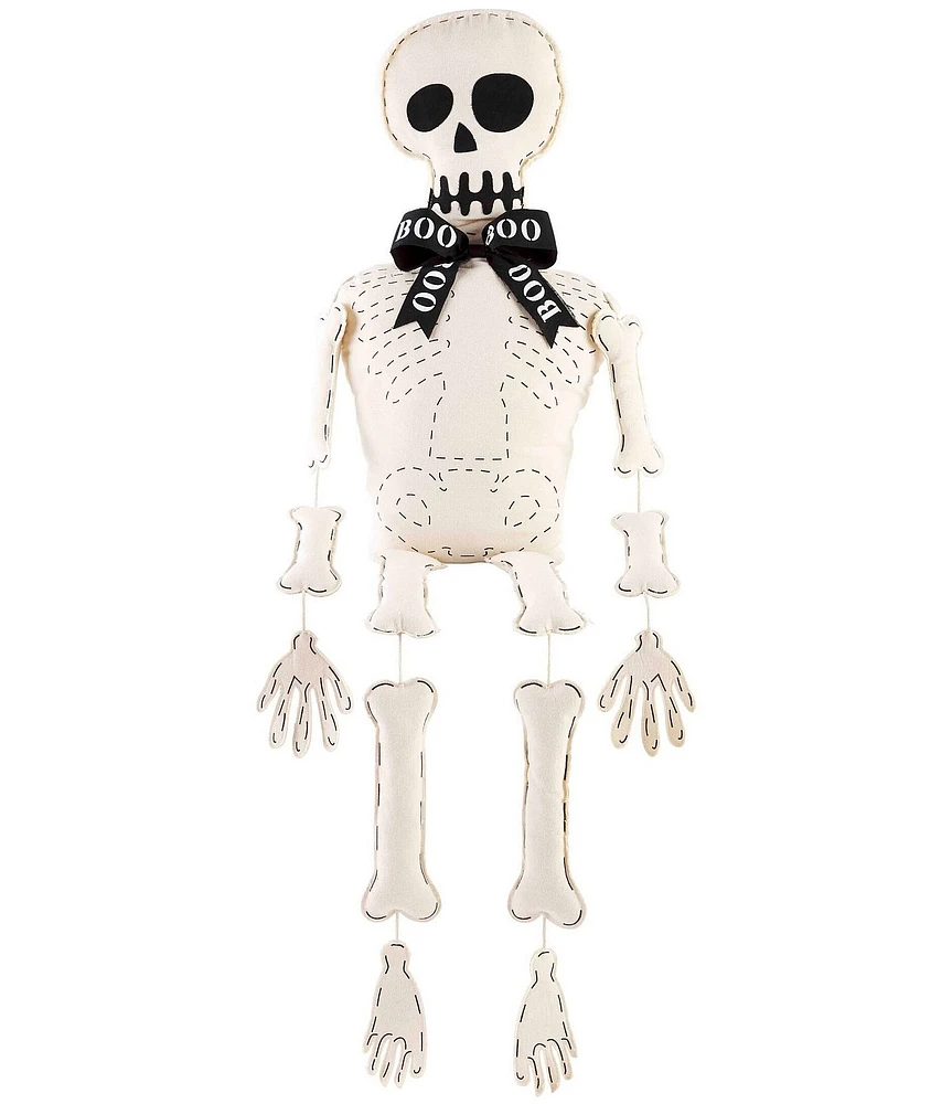 Mud Pie Halloween Stuffed Skeleton Sitter | Hamilton Place