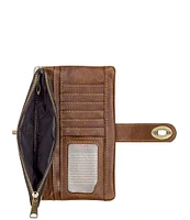 Patricia Nash Annesley European Map Print Leather Wristlet | Hamilton Place