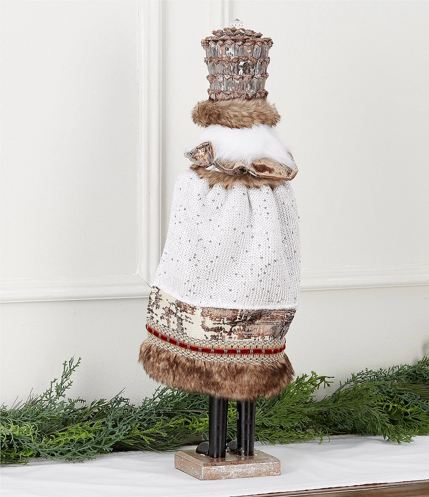 Southern Living Miracle & Wonder Collection Pinecone 2-ft. Nutcracker ...
