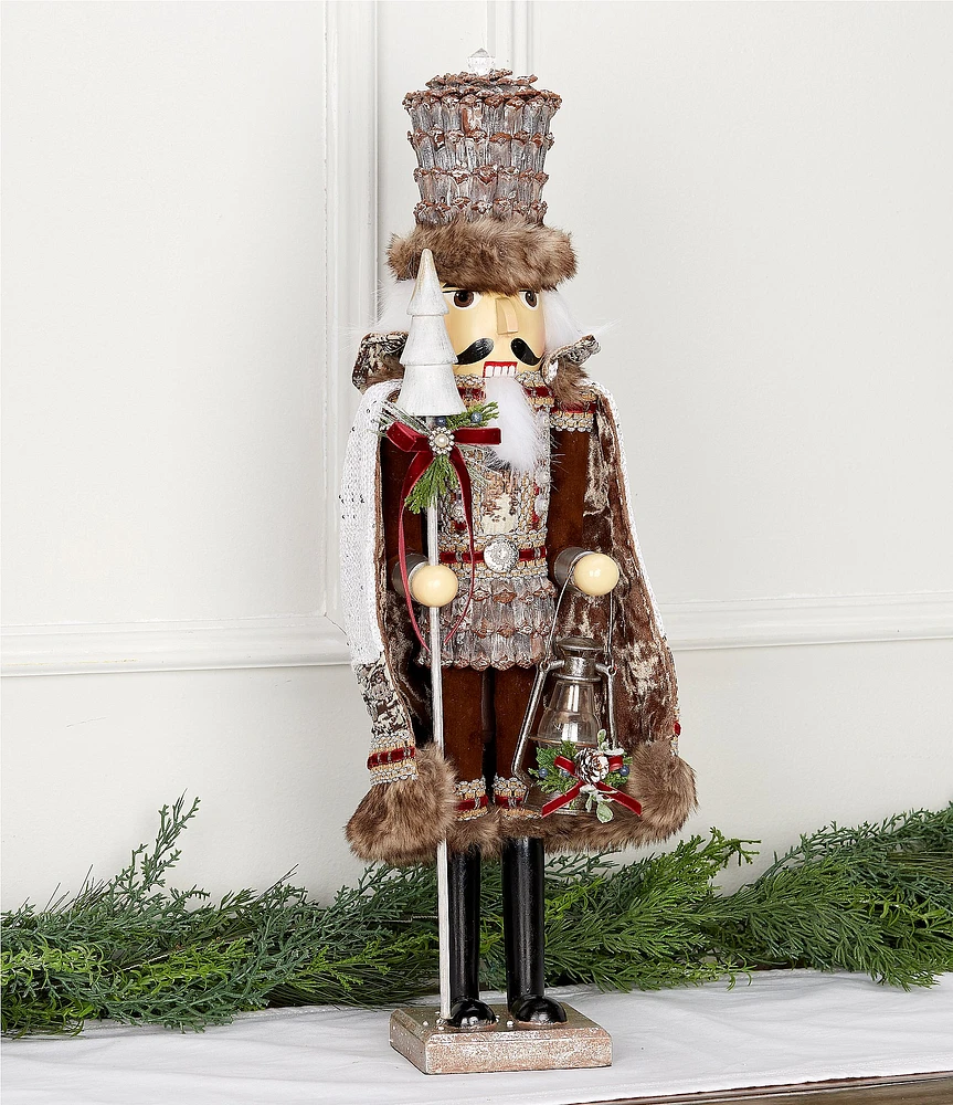 Southern Living Miracle & Wonder Collection Pinecone 2-ft. Nutcracker ...