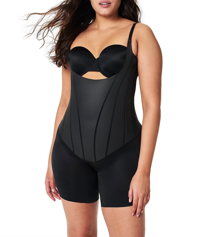 SPANXsculpt™ TotalContour Open-Bust Mid-Thigh Bodysuit | Liberty Center