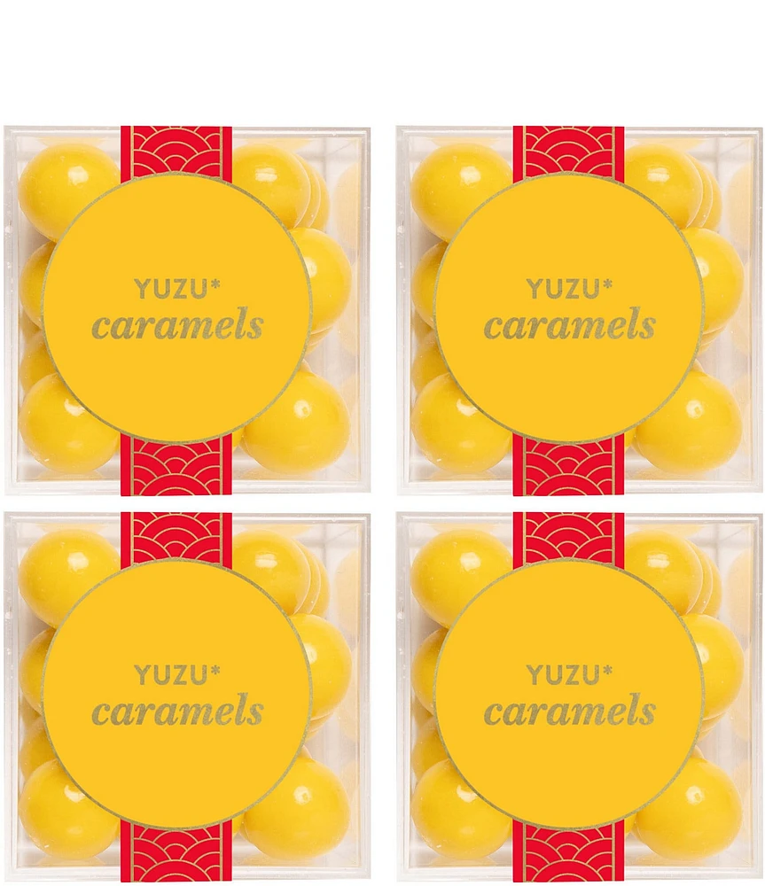 Sugarfina Lunar New Year 2025 Yuzu Caramels Small Cube 4 Piece Kit ...