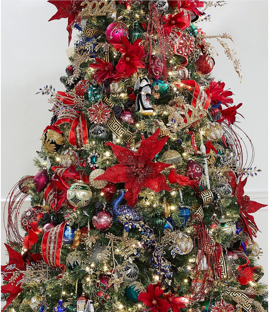 Trimsetter Christmas Maximus Collection Greek Key 15-ft. Ribbon ...