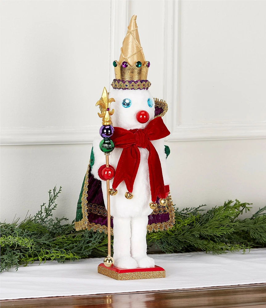 Trimsetter Mr. Bingle Collection Plush 1.5-ft. Mardi Gras Mr. Bingle ...