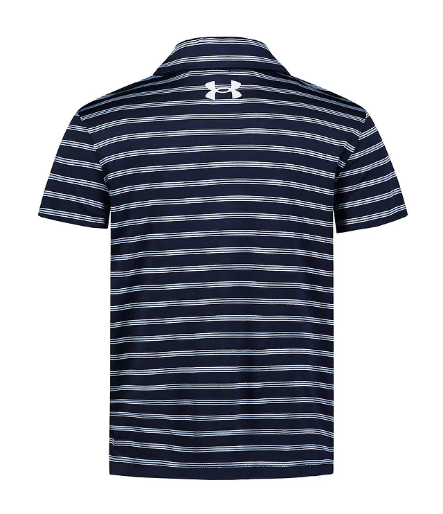 Under armour boys stripe polo store