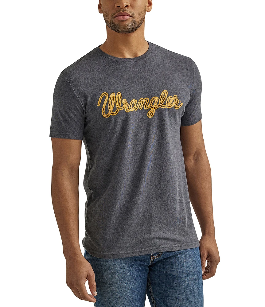 Wrangler® Rope Logo Short Sleeve Graphic T-Shirt | Hamilton Place
