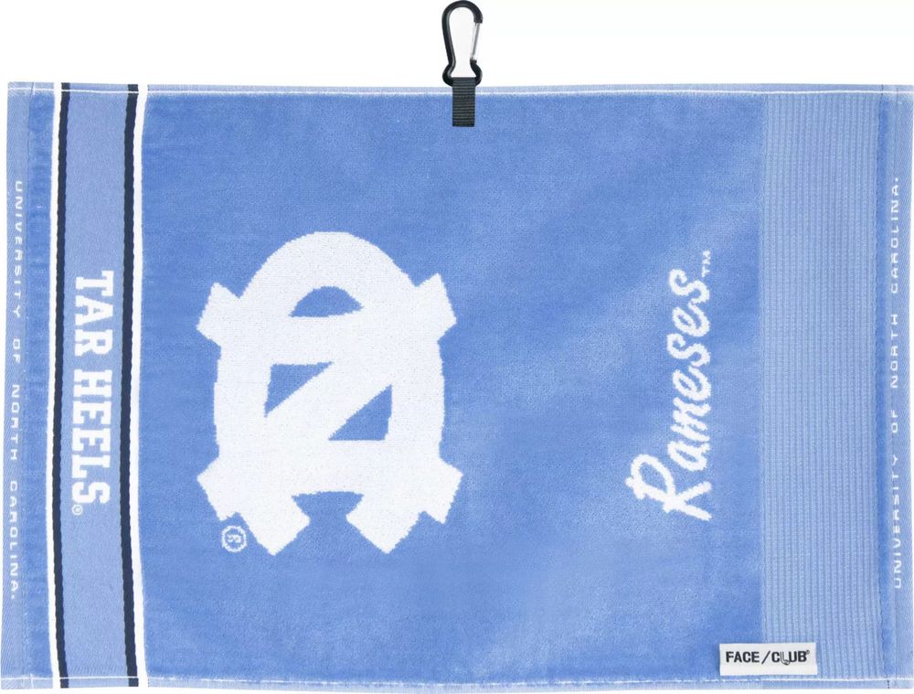 Team Effort North Carolina Tar Heels Face/Club Jacquard Golf Towel ...