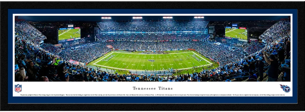 Blakeway Panoramas Tennessee Titans Framed Panorama Poster | Hamilton Place
