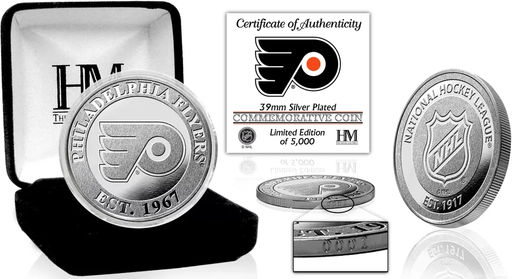 Highland Mint Philadelphia Flyers Silver Team Coin | Hamilton Place