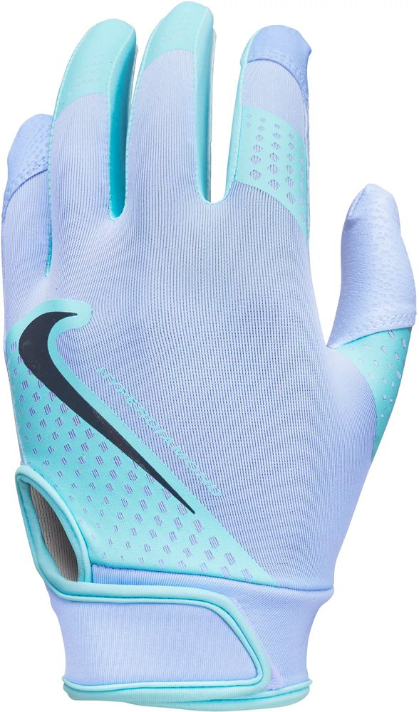 Blue Softball Batting Gloves