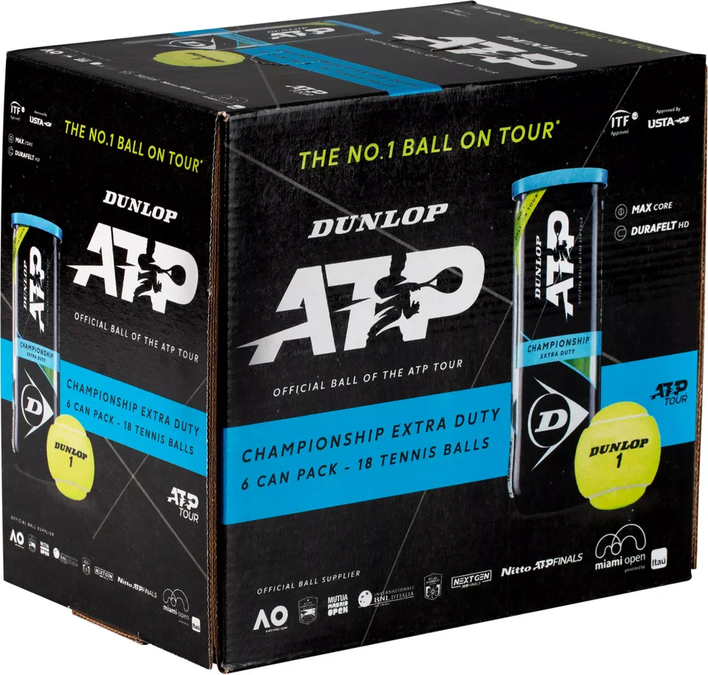Dunlop ATP Championship Tennis Balls -Pack | Hamilton Place