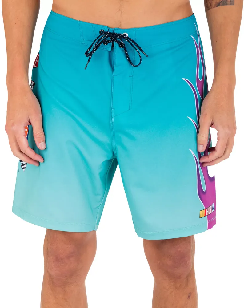 Hurley Men's Phantom-Eco NASCAR Flames 18” Boardshorts | Hamilton Place