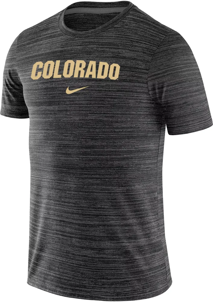 Nike Men's Colorado Buffaloes Dri-FIT Velocity Football Team Issue T ...