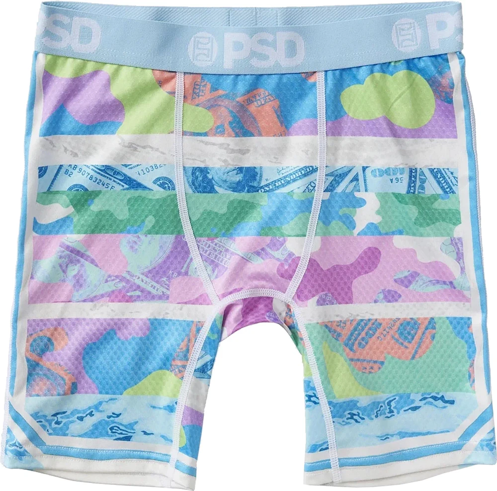 PSD Underwear Boys' Camo Split Boxer Briefs | Hamilton Place