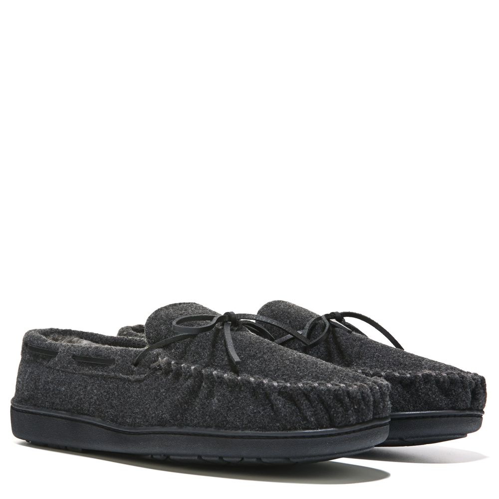 Minnetonka Moccasin Men's Flynn Fleece Trapper Slipper | Bramalea City ...