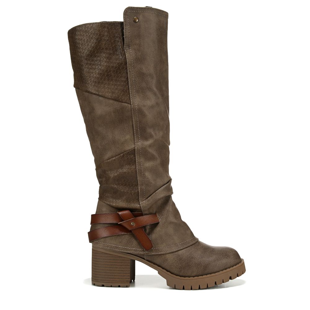 Jellypop Women's Calista Block Heel Tall Boot | Bramalea City Centre