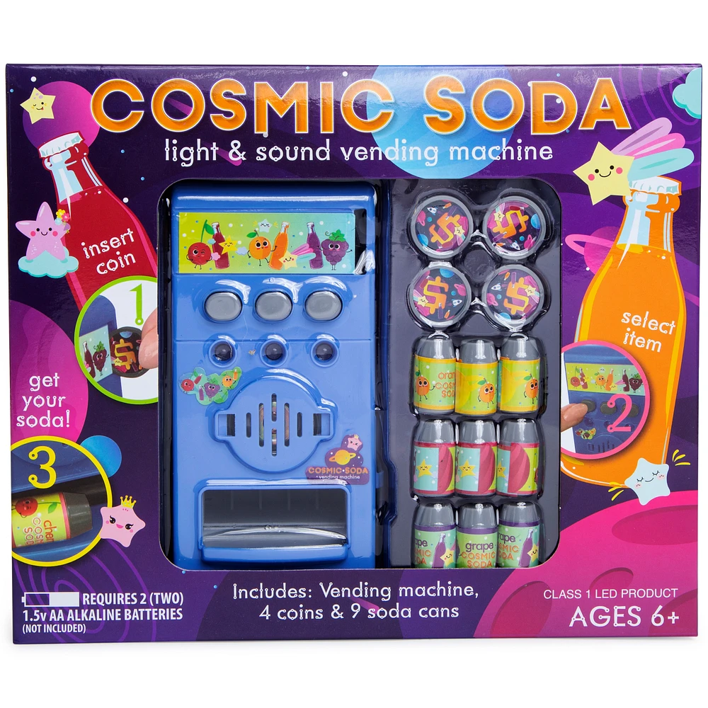 Five Below Cosmic soda light and sound vending machine toy | Hamilton Place