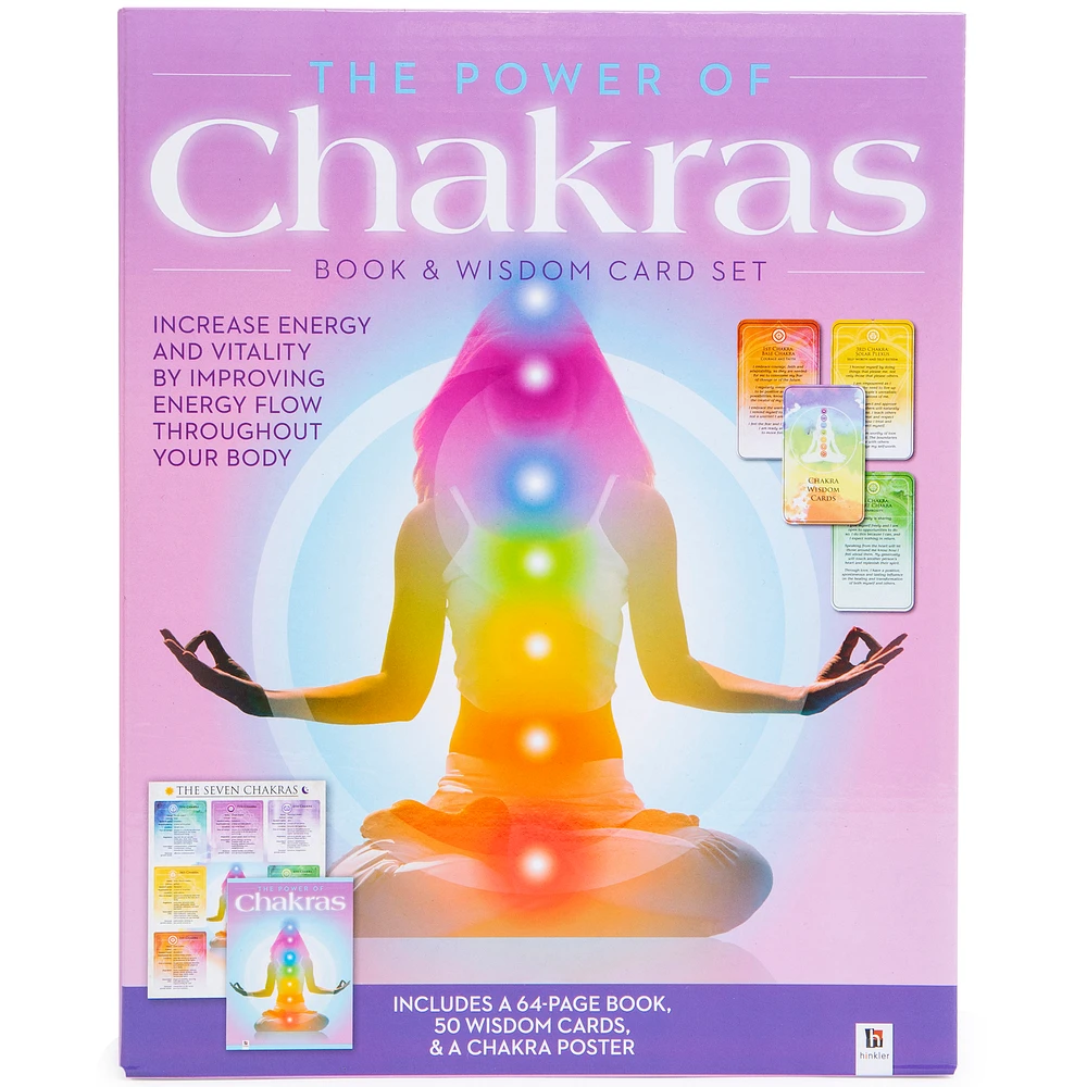 Five Below The Power Of The Chakras Book & Wisdom Card Set at Hamilton ...