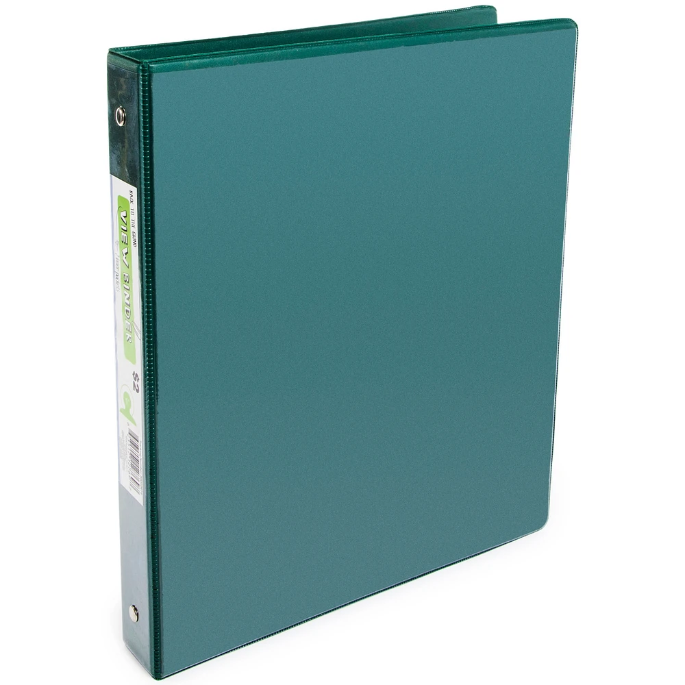 Five Below Clear View 3-Ring Binder 1in - Primary Colors | Hamilton Place