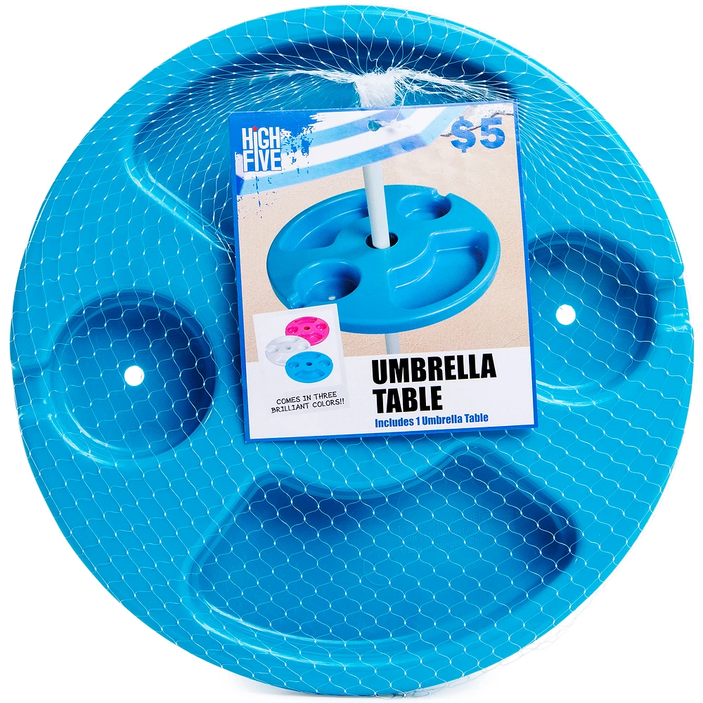 Five Below Umbrella Table | Hamilton Place
