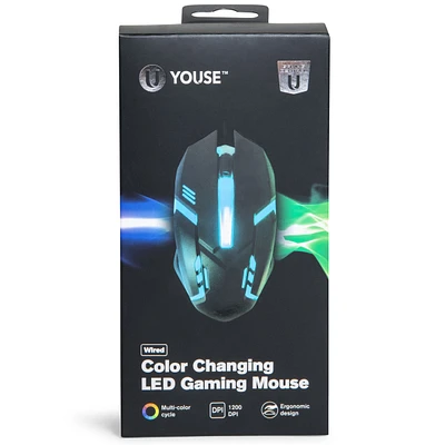 Five Below Titan Wired LED Gaming Mouse | Hamilton Place